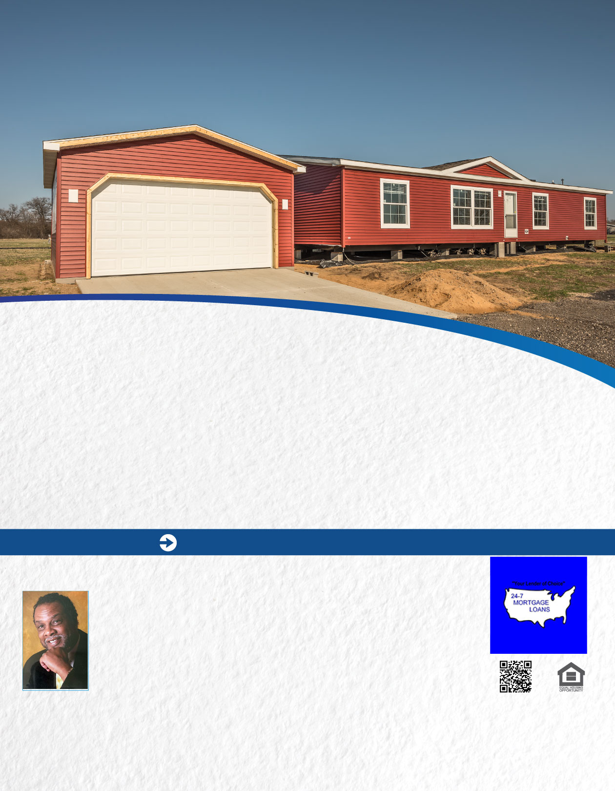 Double-wide Manufactured Housing